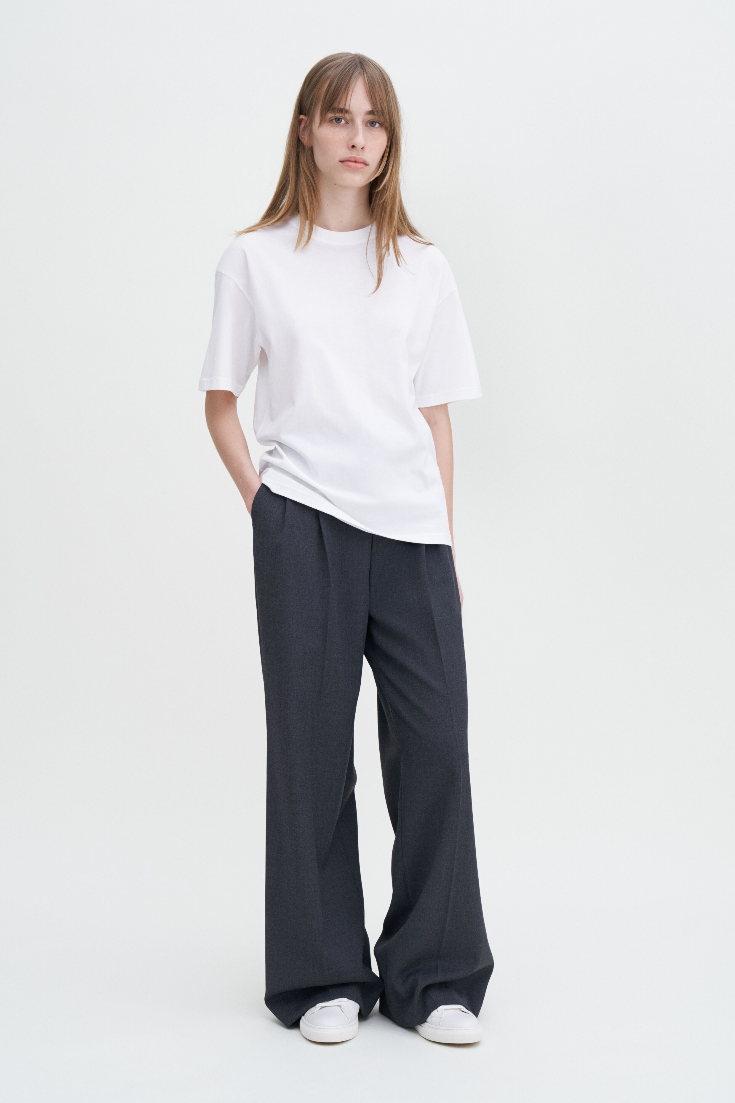 Oversized Tee - White | Filippa K