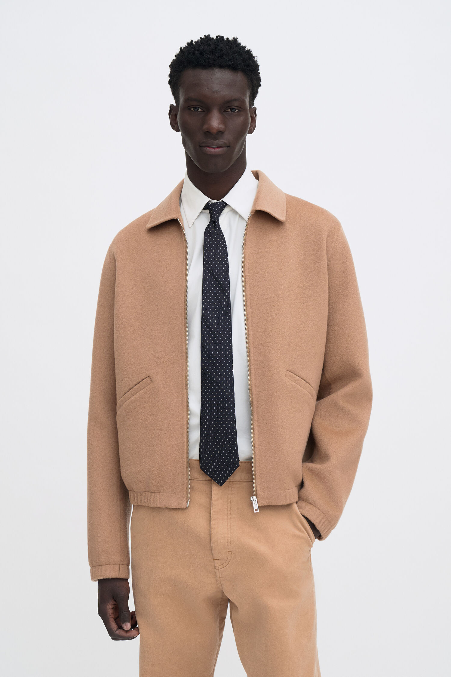 Doublé Coach Jacket - Camel Beige | Filippa K