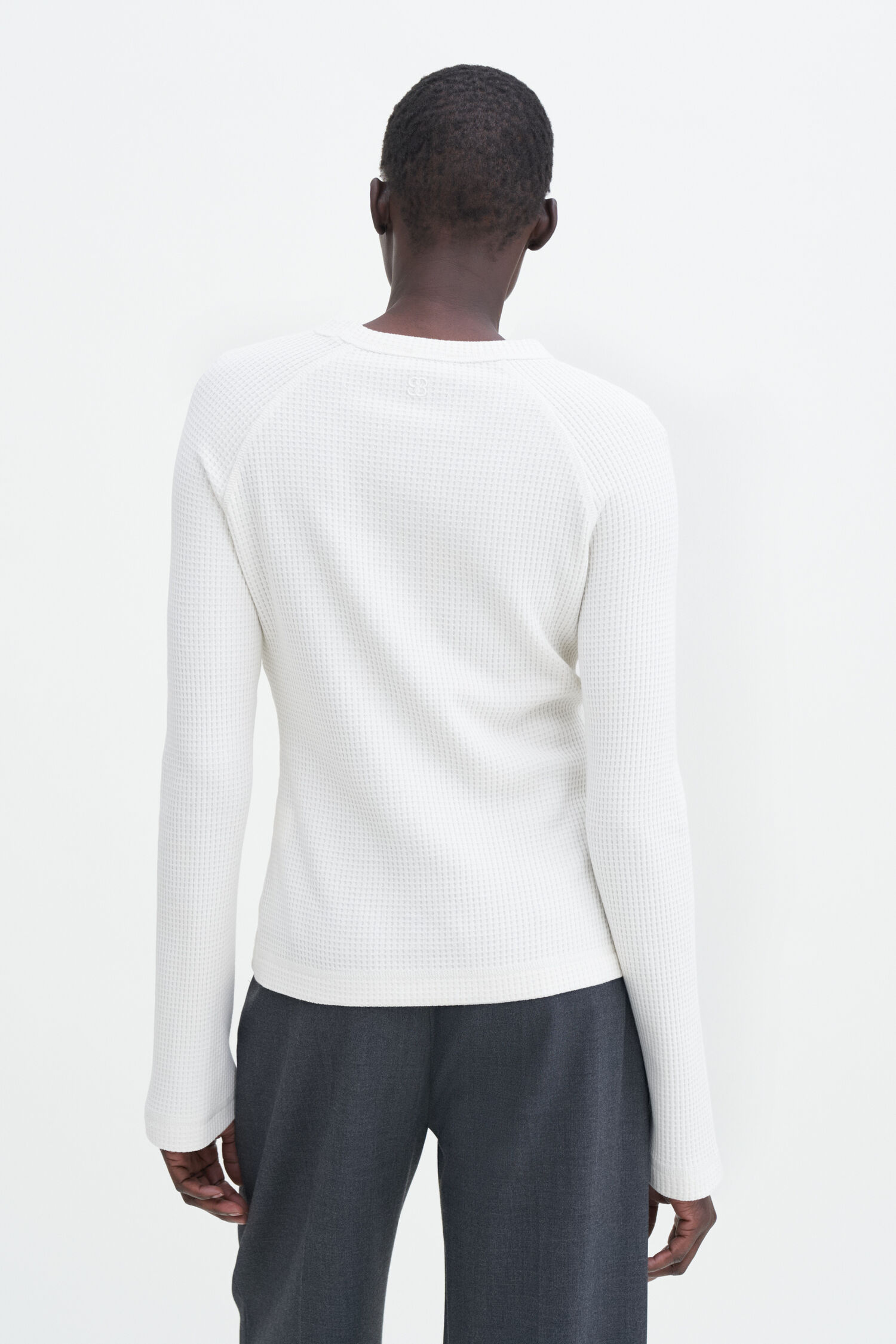 Waffle Sweater - Natural White | Filippa K